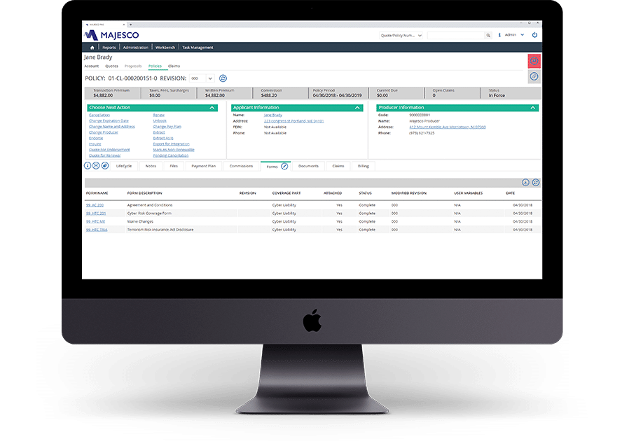 Property and Casualty Insurance Software | P&C Core Suite
